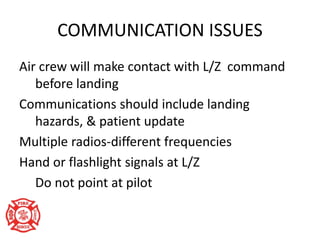 PREVIEW OF HELICOPTER RESCUE AWARENESS PPT TRAINING PRESENTATION | PPTX