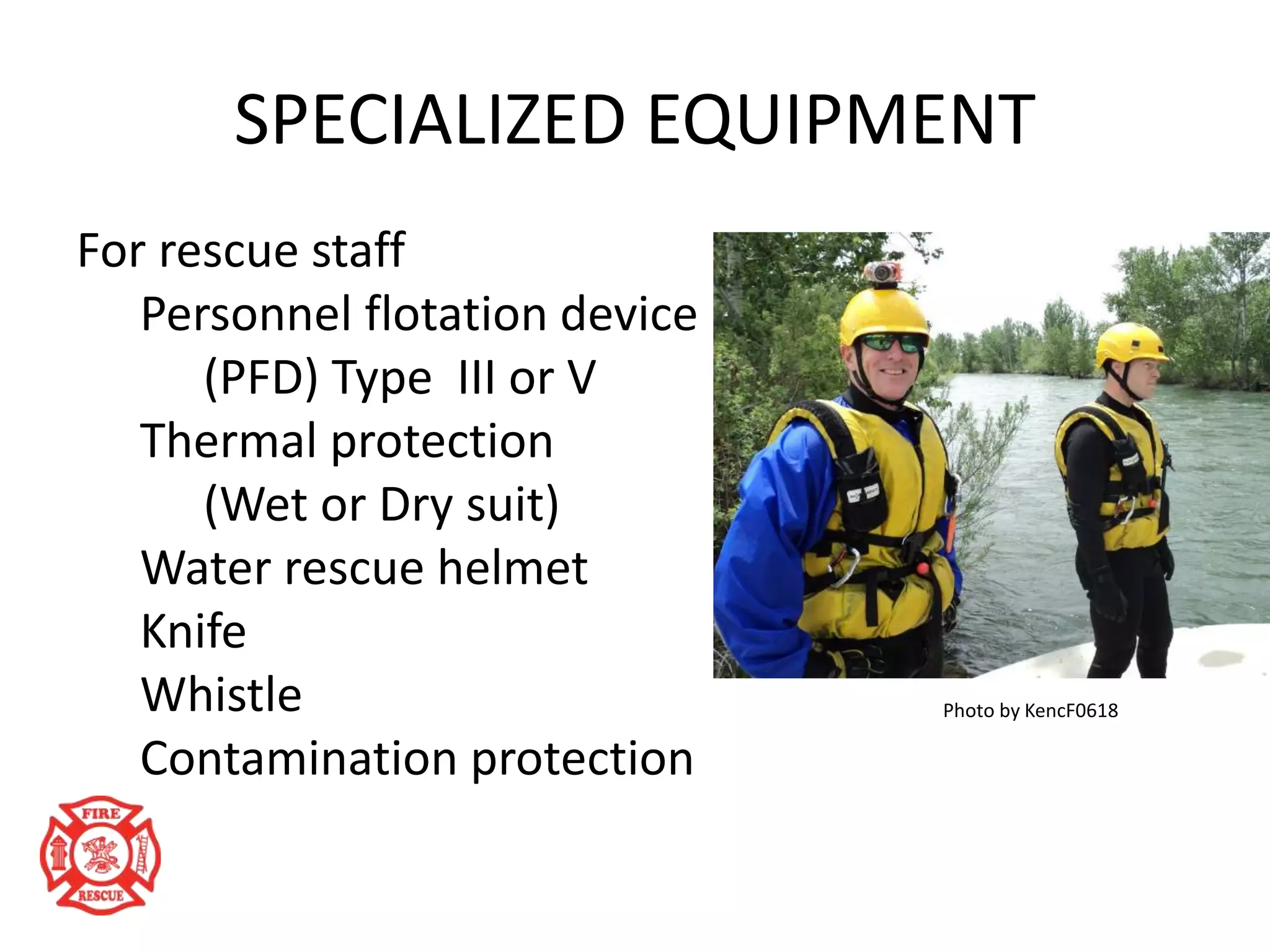 WATER RESCUE RESCUE NFPA COMPLIANT | PPTX