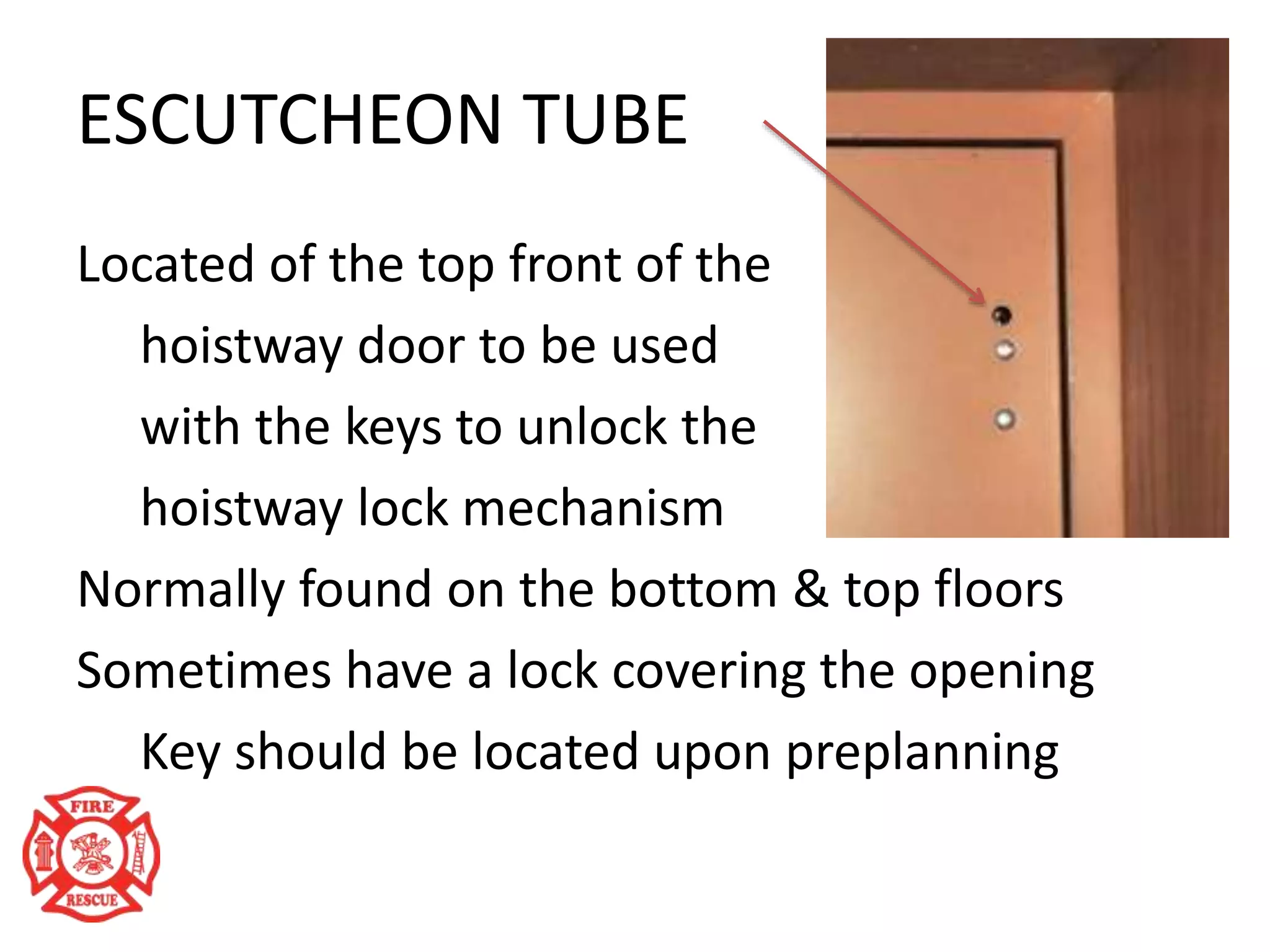 ELEVATOR RESCUE AWARENESS OSHA & ASME COMPLIANT | PPTX