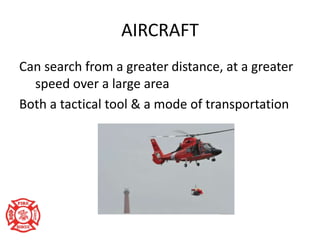 WILDERNESS SEARCH & RESCUE AWARENESS NFPA CPMPLIANT | PPTX