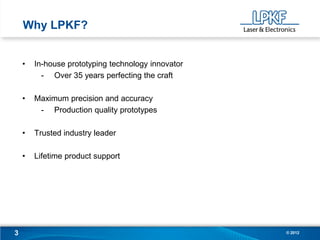 LPKF S Series PCB Prototype Milling Machines | PDF