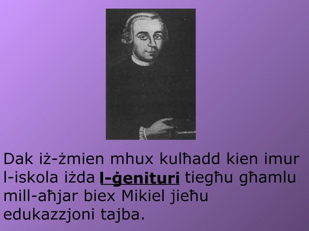 Dun Mikiel Xerri -qassis u patrijott Malti | PPT