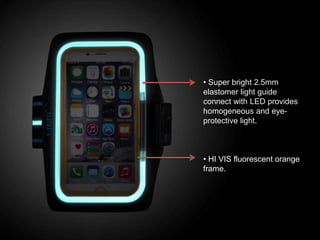 360° visualized light sport armband | PPT