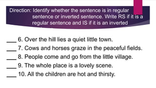 Subject Verb Agreement Grade 5 Quarter 1 Lesson.pptx