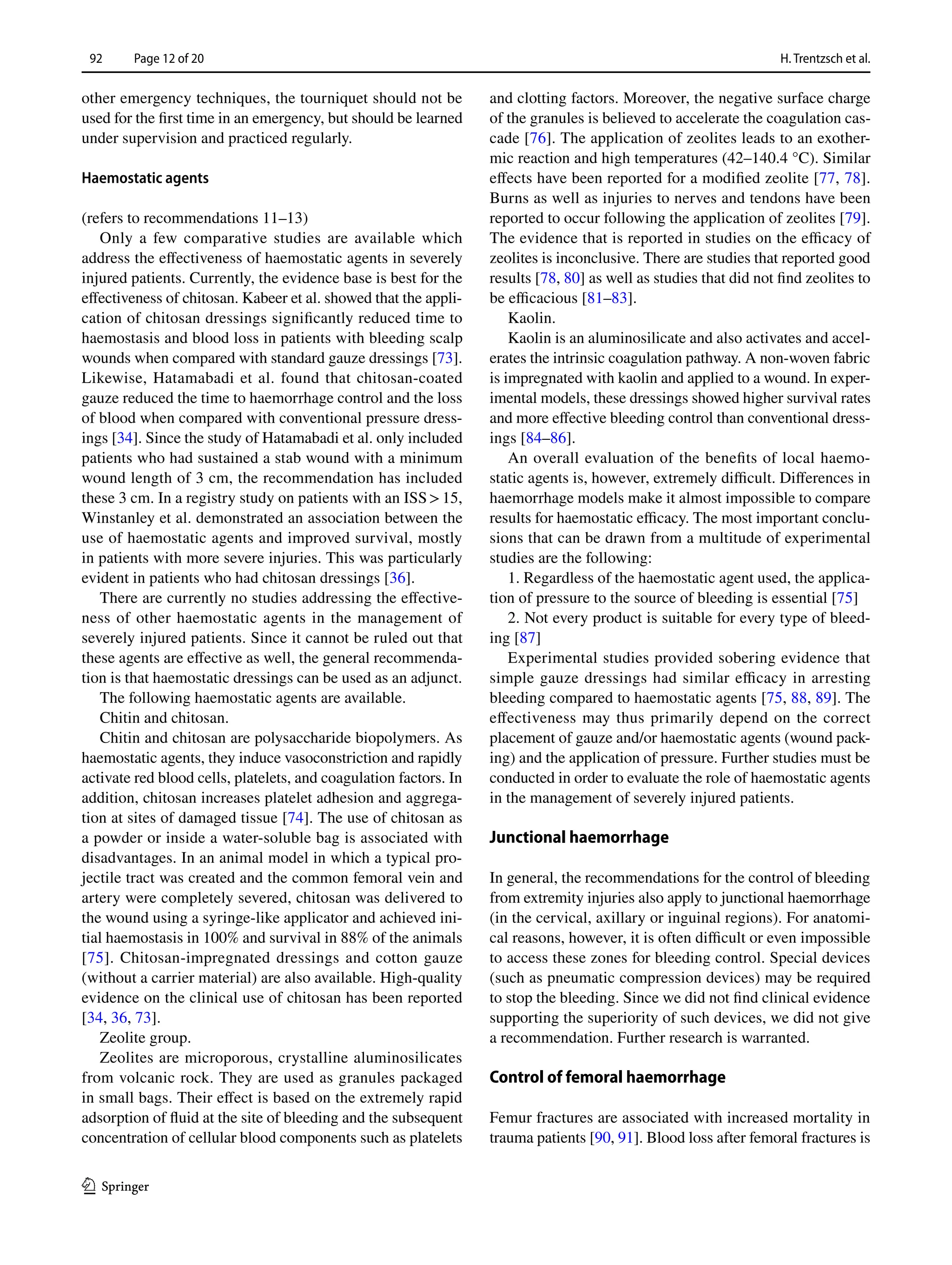 Manejo de la hemorragia del paciente con trauma multiple | PDF