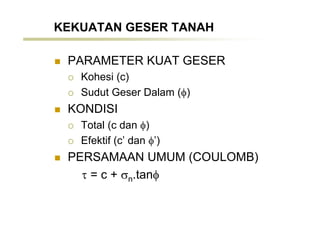 mekanika tanah tentang kuat geser tanah.pdf