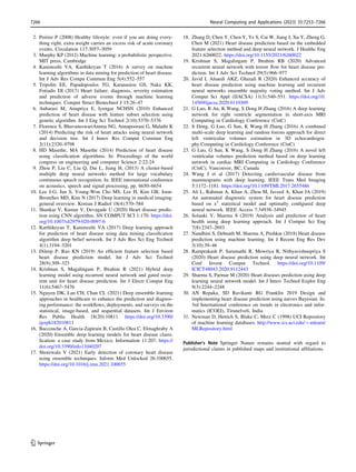 An automatic heart disease prediction using cluster-based bidirectional ...