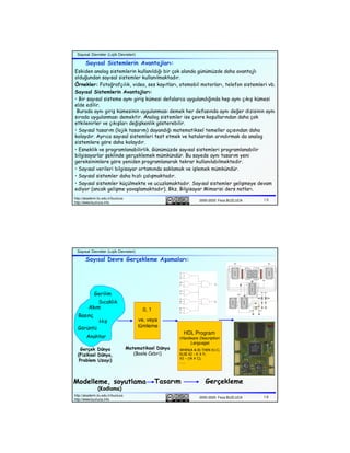 Sayısal Devreler 01, Feza BUZLUCA | PDF