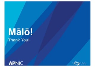 PacNOG 21: IPv6 deployment update | PDF | Computer Networking | Computing