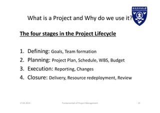 S01 What is Project Management and why do we need it | PPT