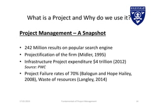 S01 What is Project Management and why do we need it | PPT