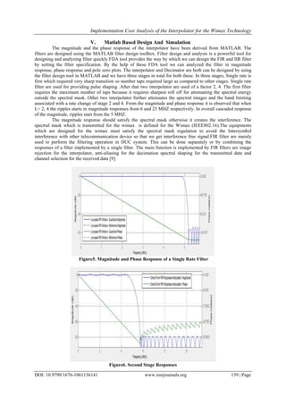 Implementation Cost Analysis of the Interpolator for the Wimax Technology | PDF