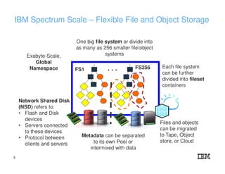 IBM Spectrum Scale for File and Object Storage | PDF