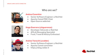 Camel Kafka Connectors: Tune Kafka to “Speak” with (Almost) Everything (Andrea Cosentino ...