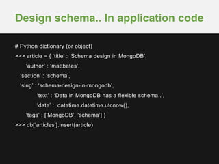S01 e01 schema-design | PPT