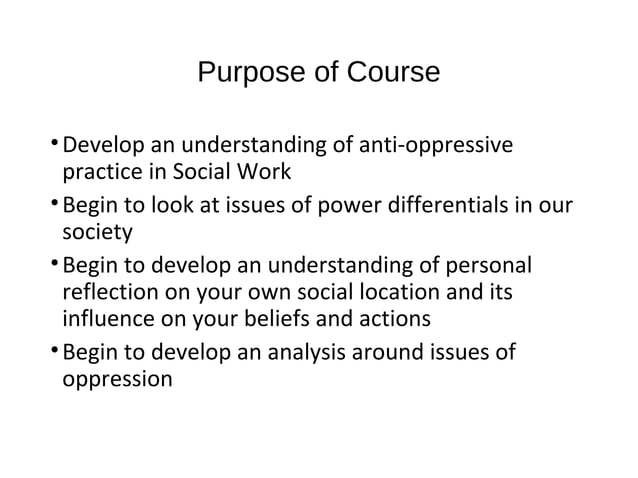 S0 232 lecture 1 understanding privilege & oppression-2 | PPT