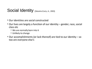 S0 232 lecture 1 understanding privilege & oppression-2 | PPT