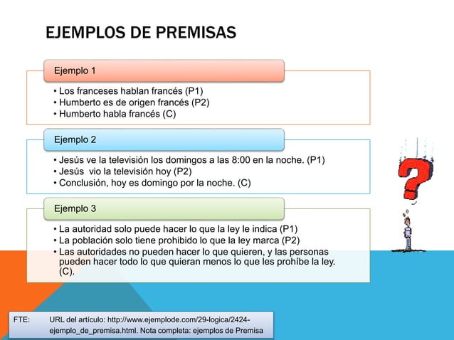 Premisas y proposiciones | PPTX
