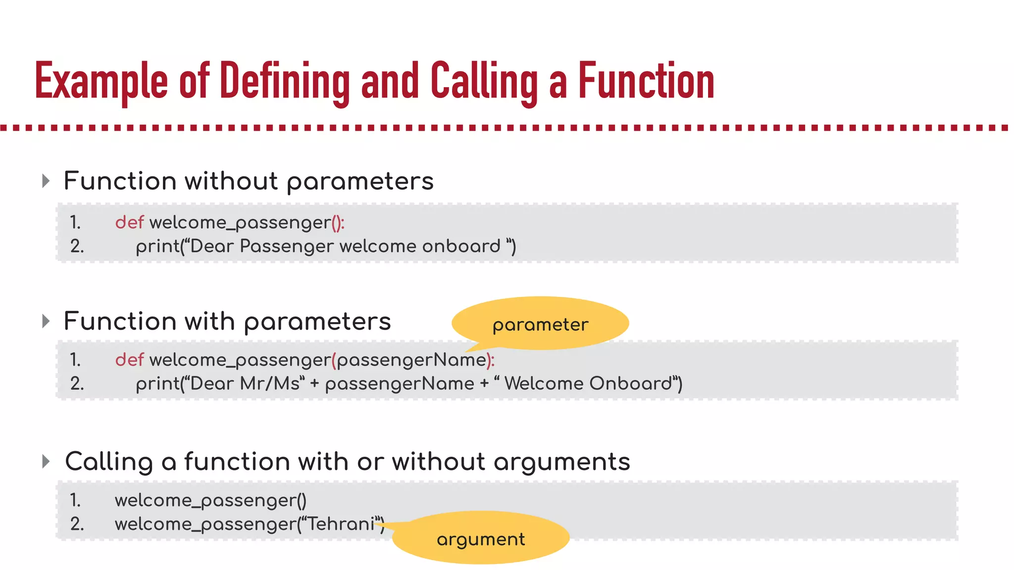 Python Programming Functions And Modules Ppt