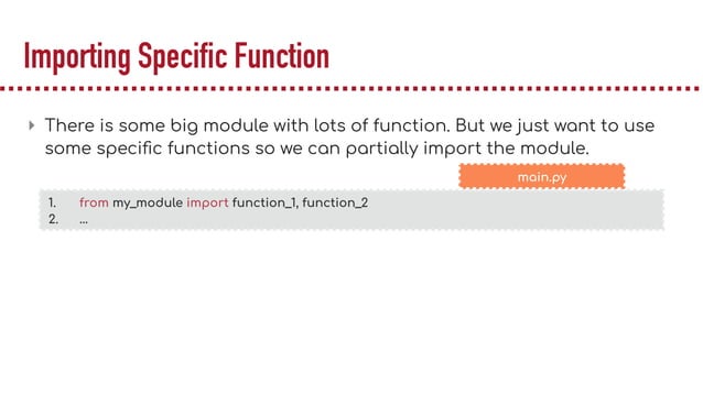 Python Programming Functions And Modules Ppt