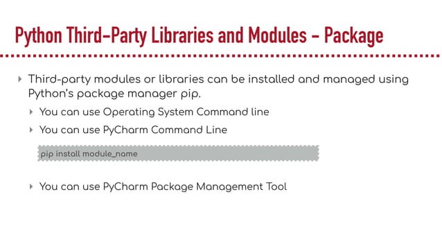 Python Programming - Functions and Modules | PDF