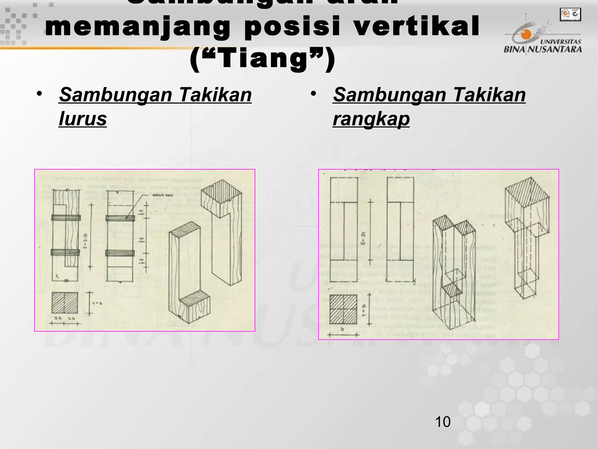 SAMBUNGAN KAYU | PPT