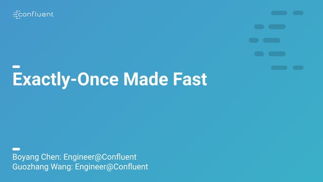Exactly Once Made Easy Transactional Messaging Improvement For Usability And Scalability