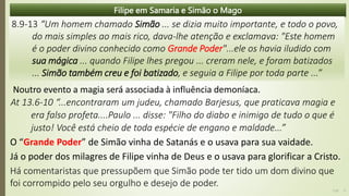 A conversão mais importante da história e A perseguição e a dispersão ...