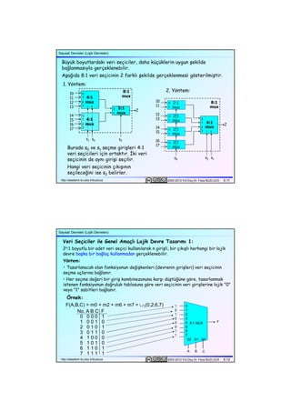 Sayısal Devreler 05, Feza BUZLUCA | PDF