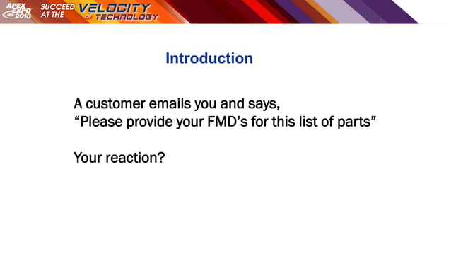 Full Material Declarations: Removing Barriers to Environmental Data ...