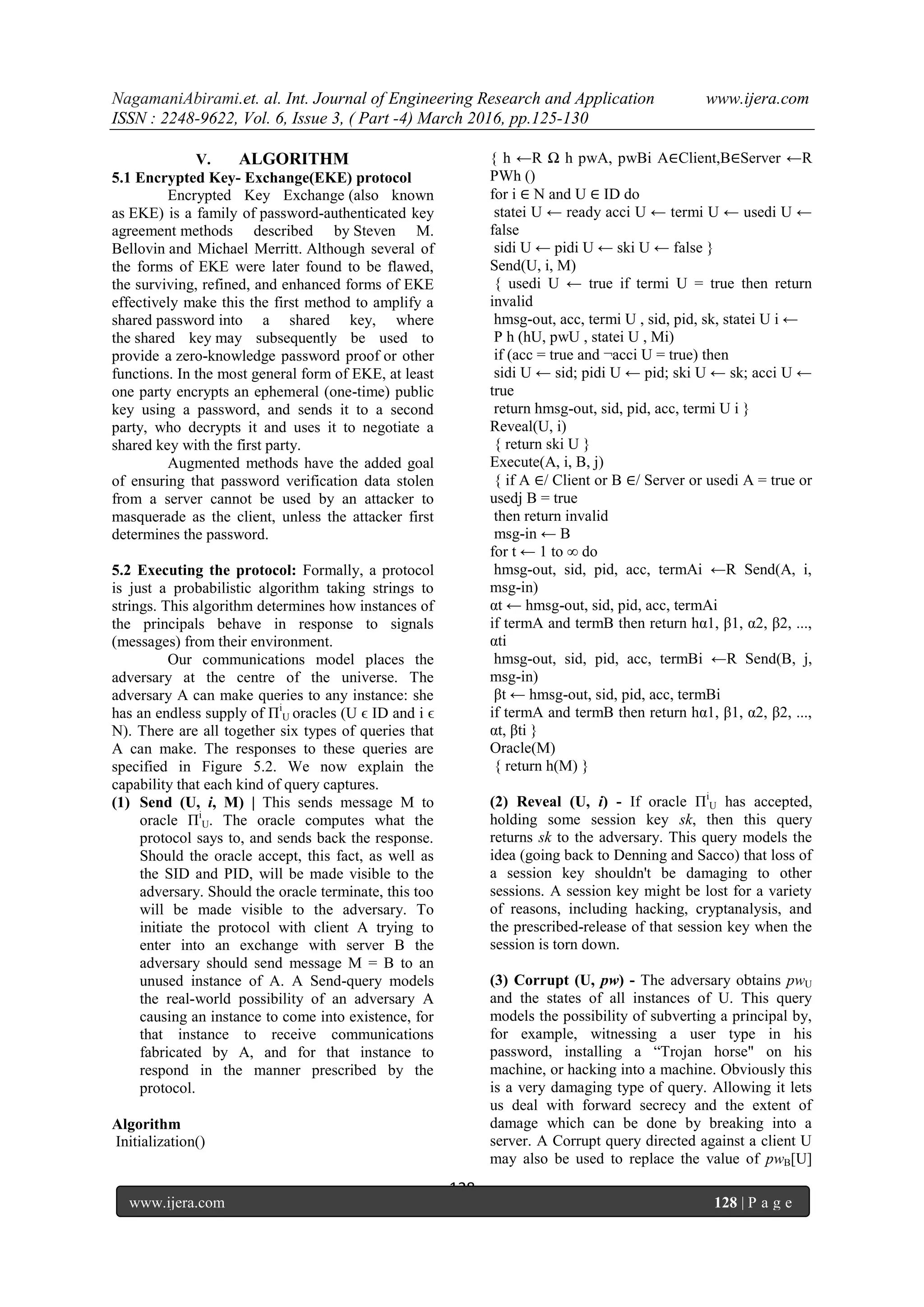 Resist Dictionary Attacks Using Password Based Protocols For ...