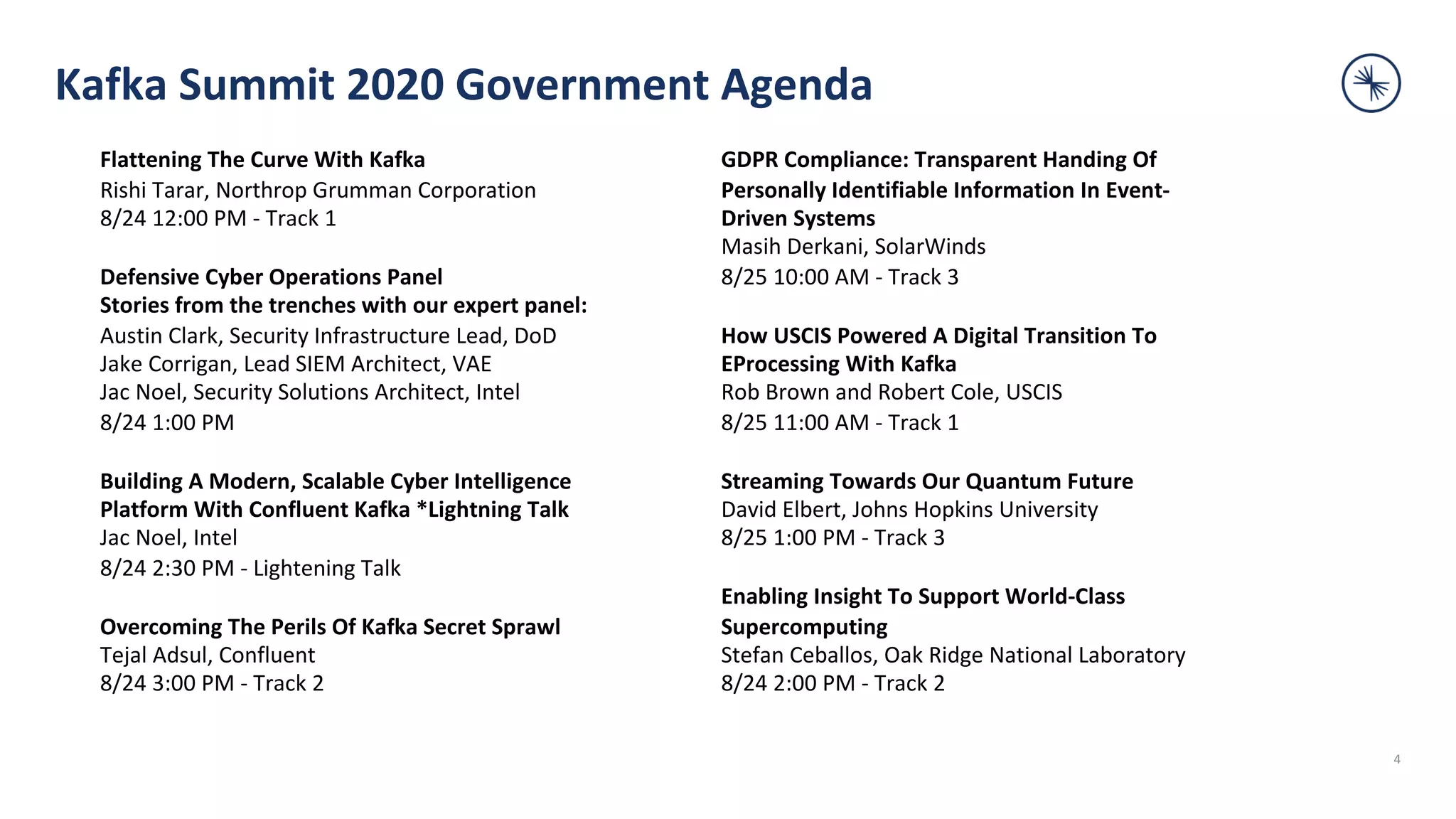 Government Track Welcome Address (Jason Schick and Will LaForest ...