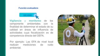 SINEFA - Sistema de Evaluación y Fiscalización Ambiental | PPTX