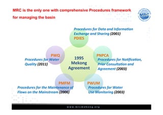 2016 GMekong Forum - S07 - MRC and the Mekong-Lancang Cooperation ...