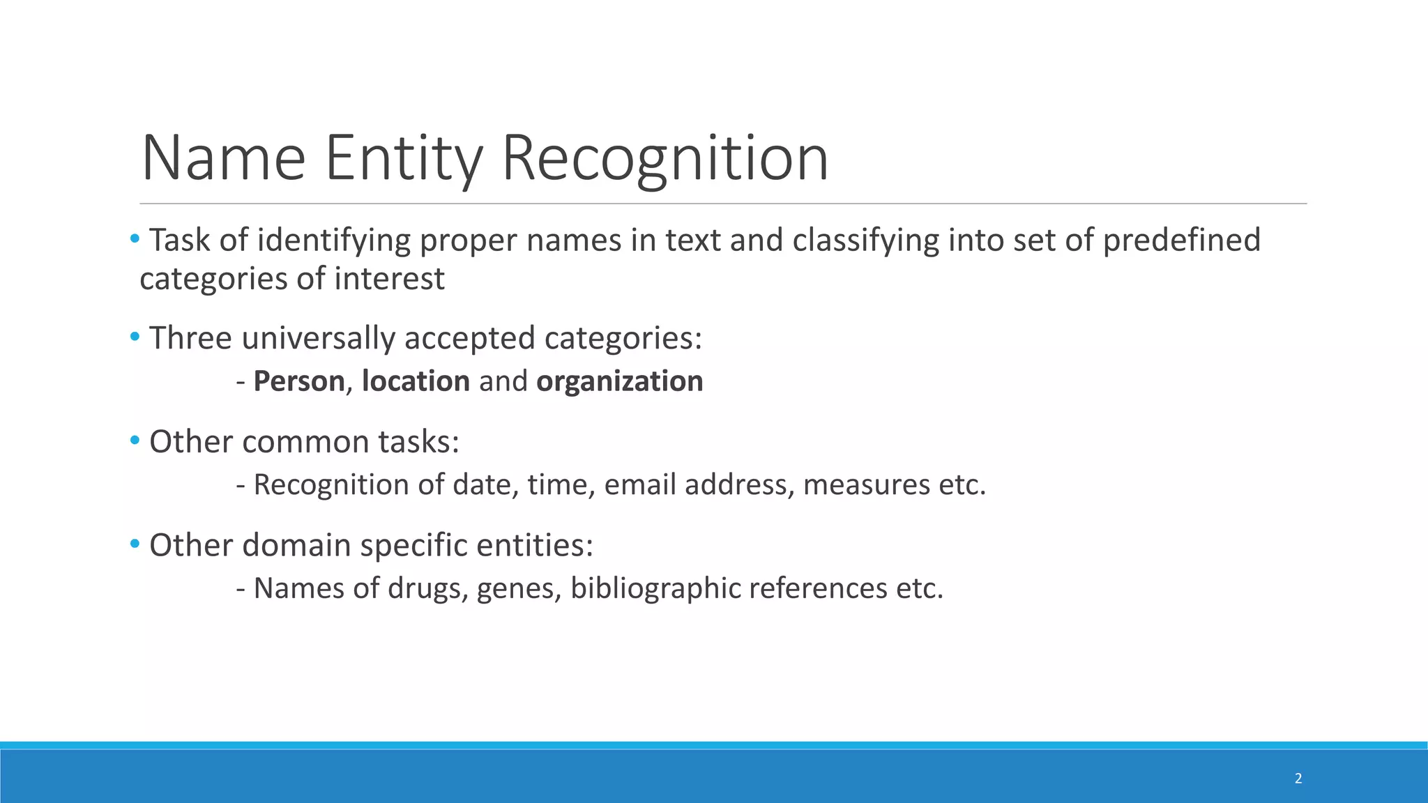 Neural Architectures For Named Entity Recognition Ppt