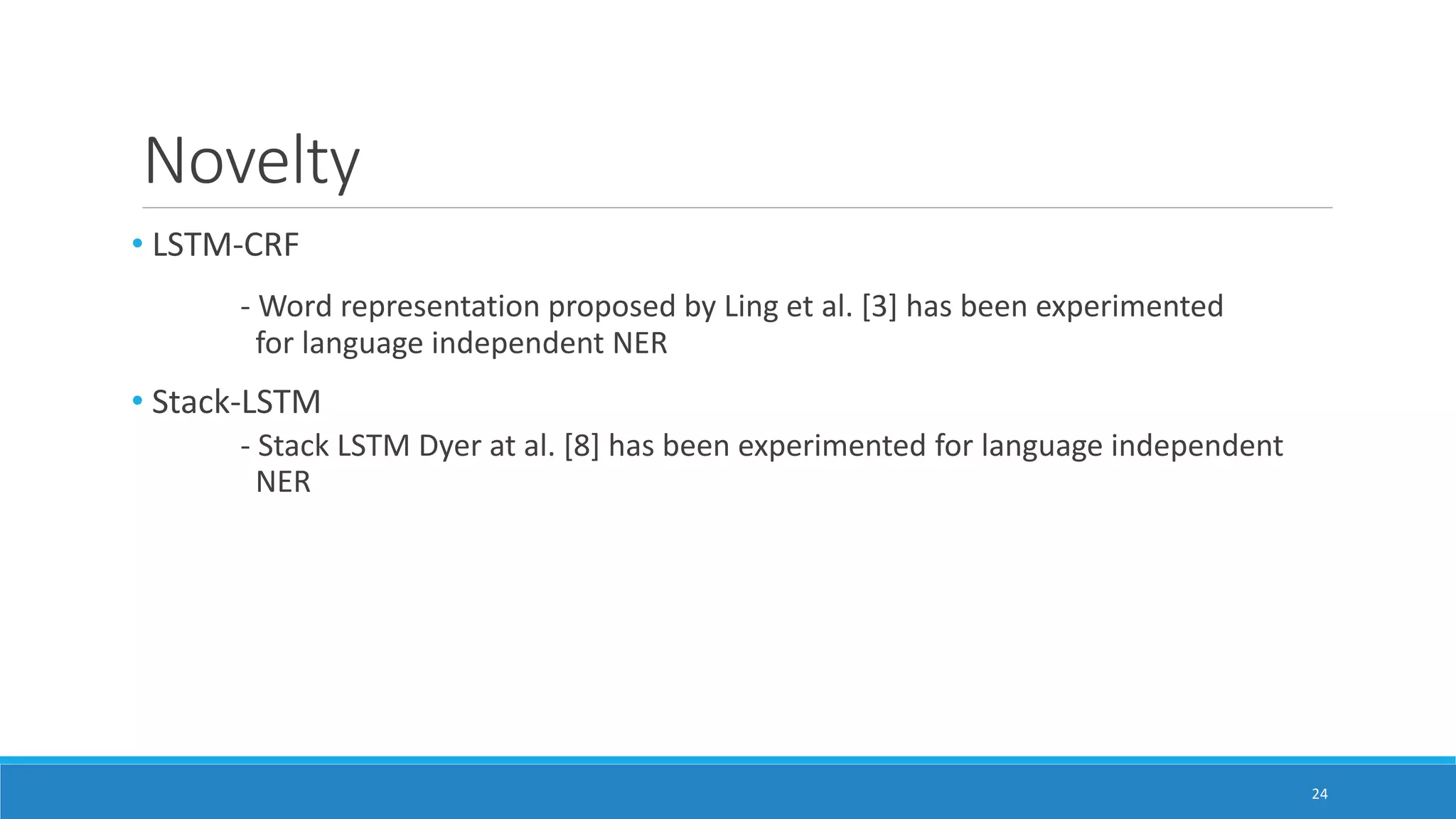 Neural Architectures For Named Entity Recognition Ppt