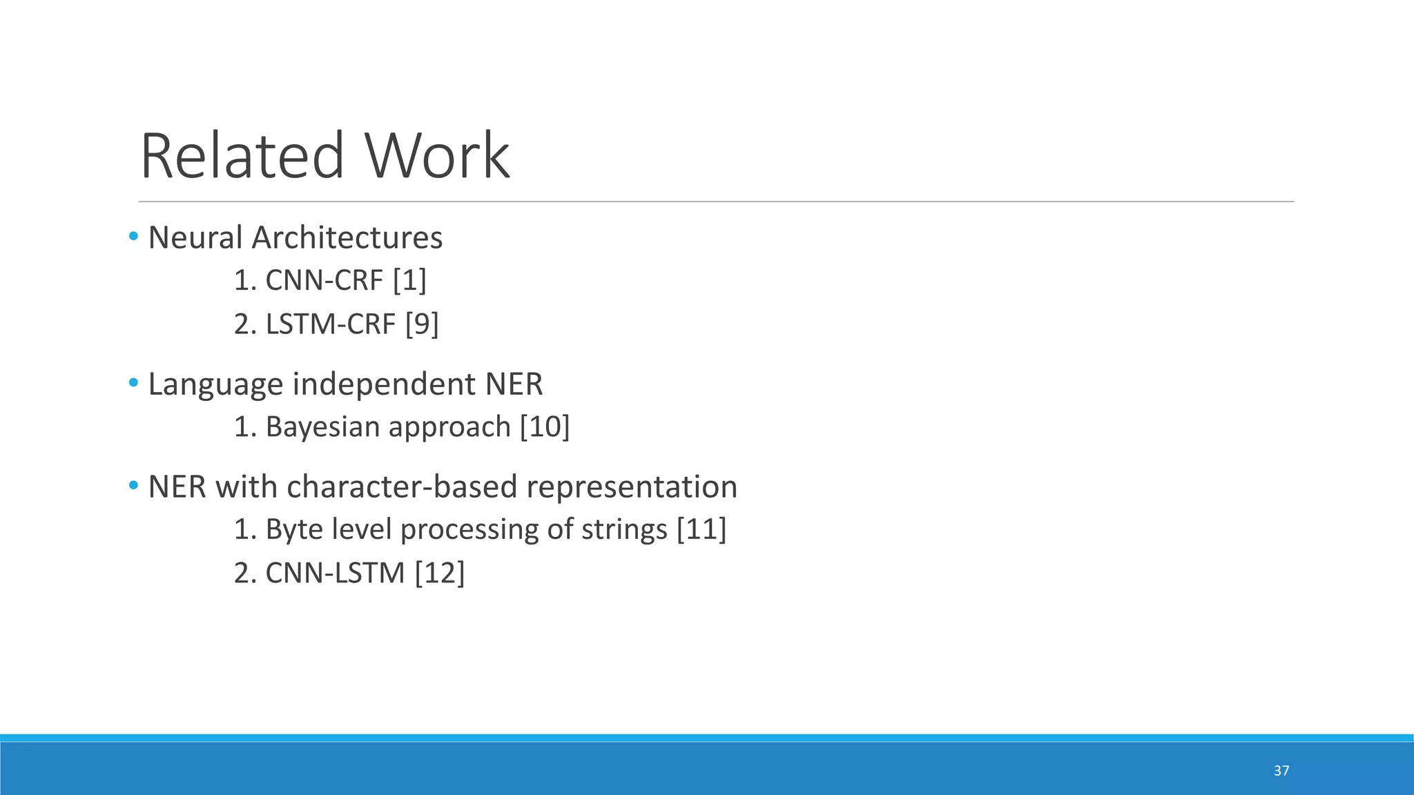 Neural Architectures For Named Entity Recognition Ppt