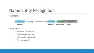 Neural Architectures for Named Entity Recognition | PPT