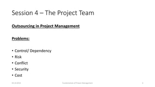 S09 Project Procurement and Contract Management | PPTX