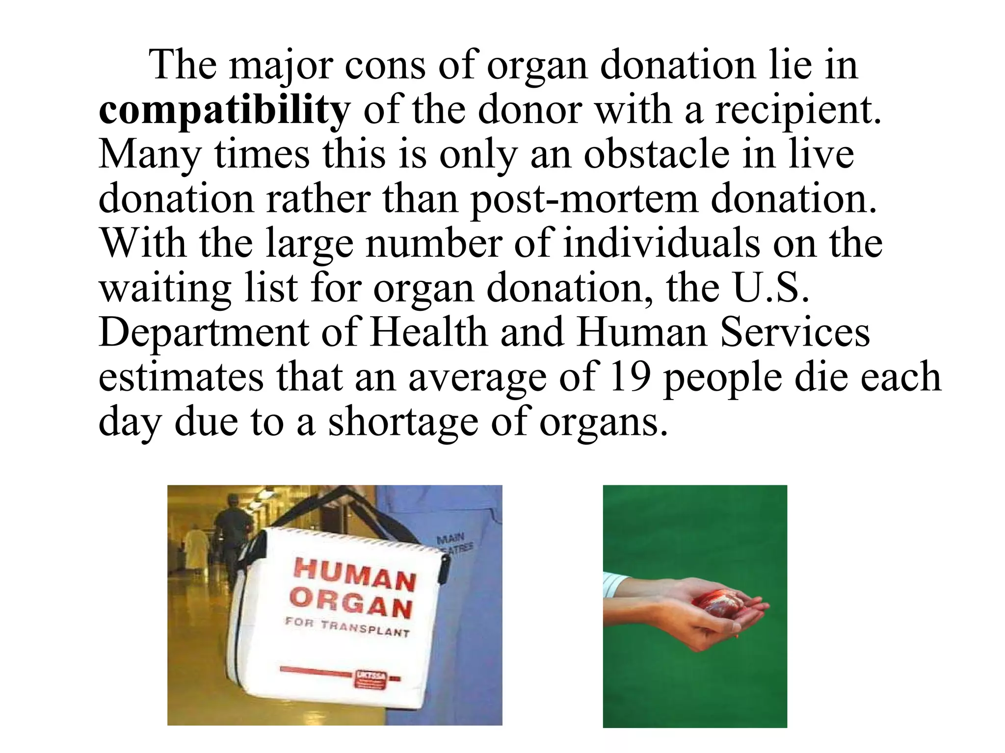 ORGAN AND BODY DONATION | PPT