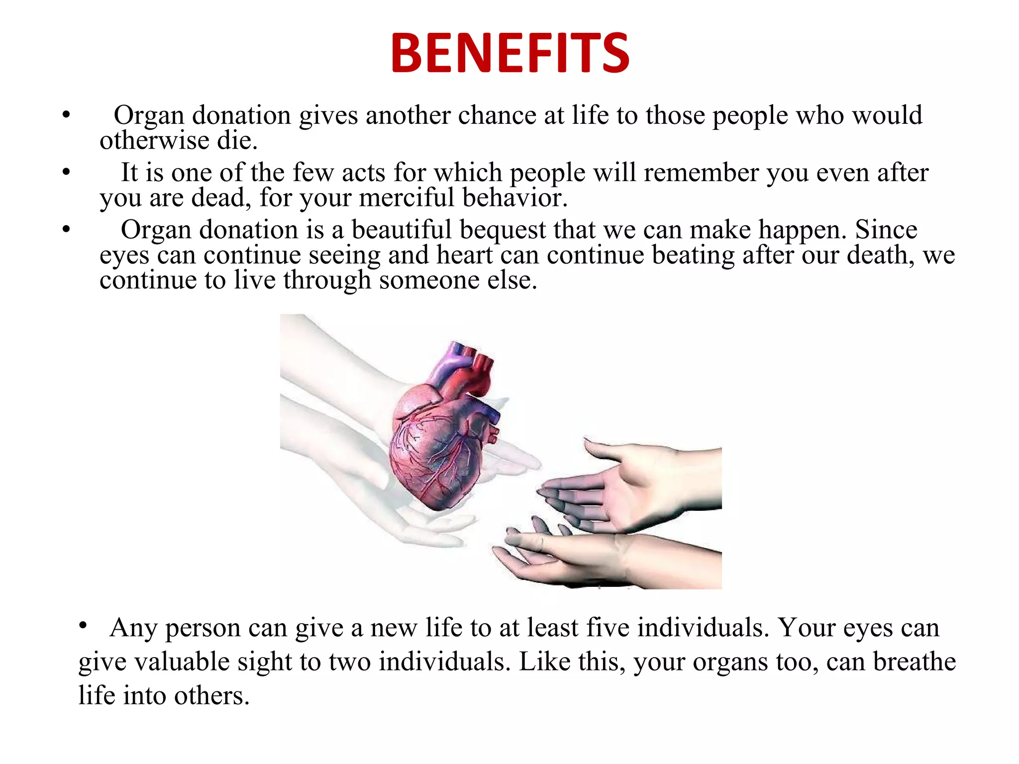 ORGAN AND BODY DONATION | PPT