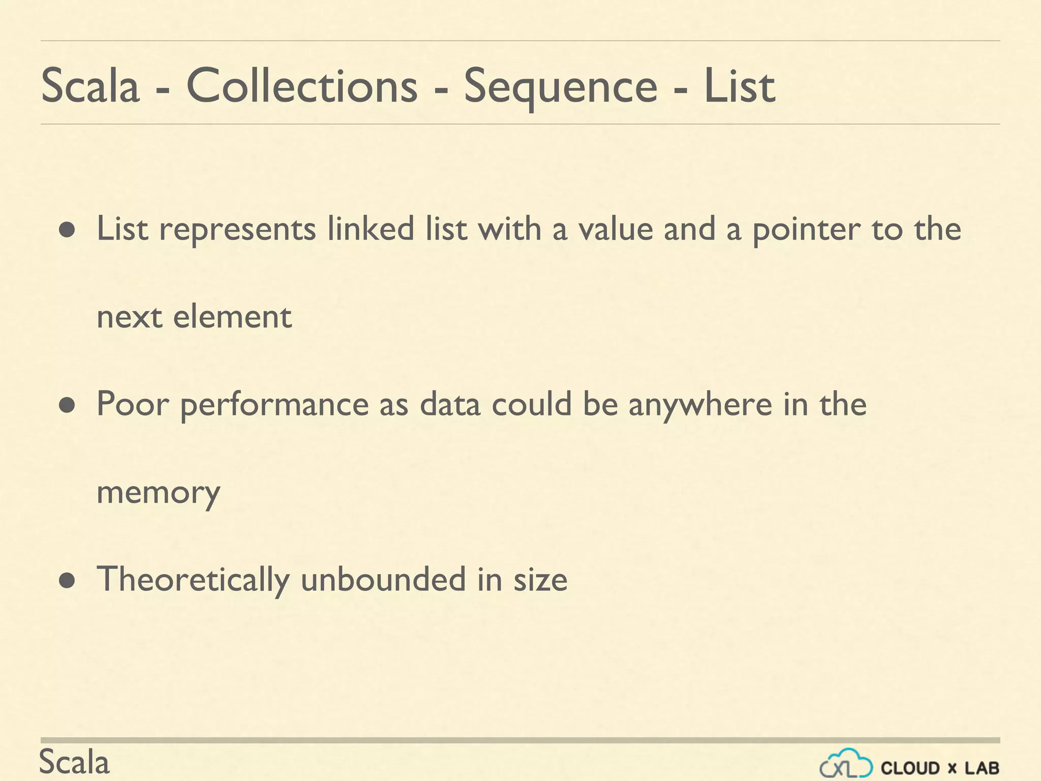 Introduction to Scala | Big Data Hadoop Spark Tutorial | CloudxLab | PPT