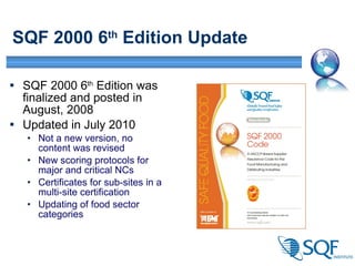 SQF Program Update | PPT