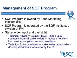 SQF Program Update | PPT