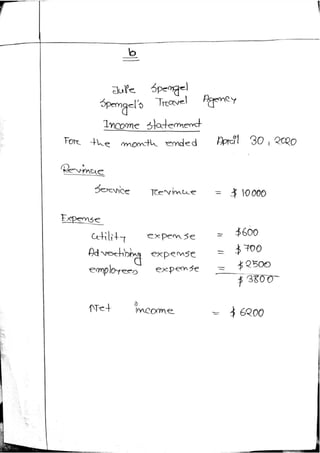P1-1A And P1-4A Problem solve copy | PDF