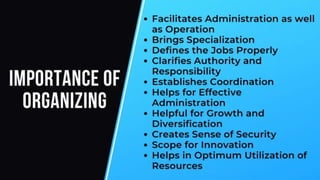 Introduction to organization, Purpose, Importance | PDF