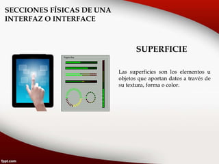 Conceptos de interfaces | PPTX