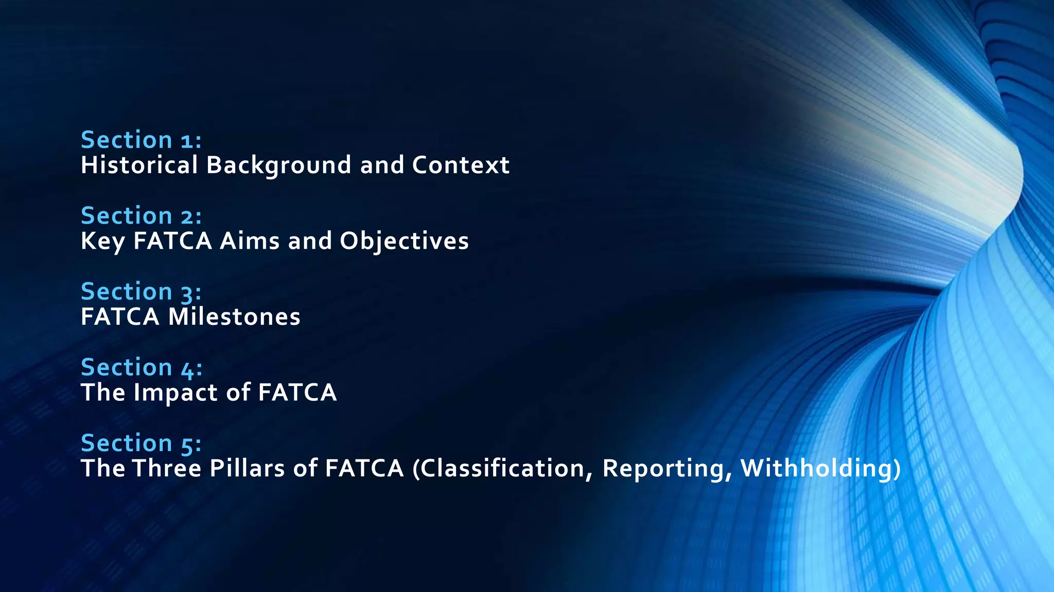 Introduction to FATCA | PPTX