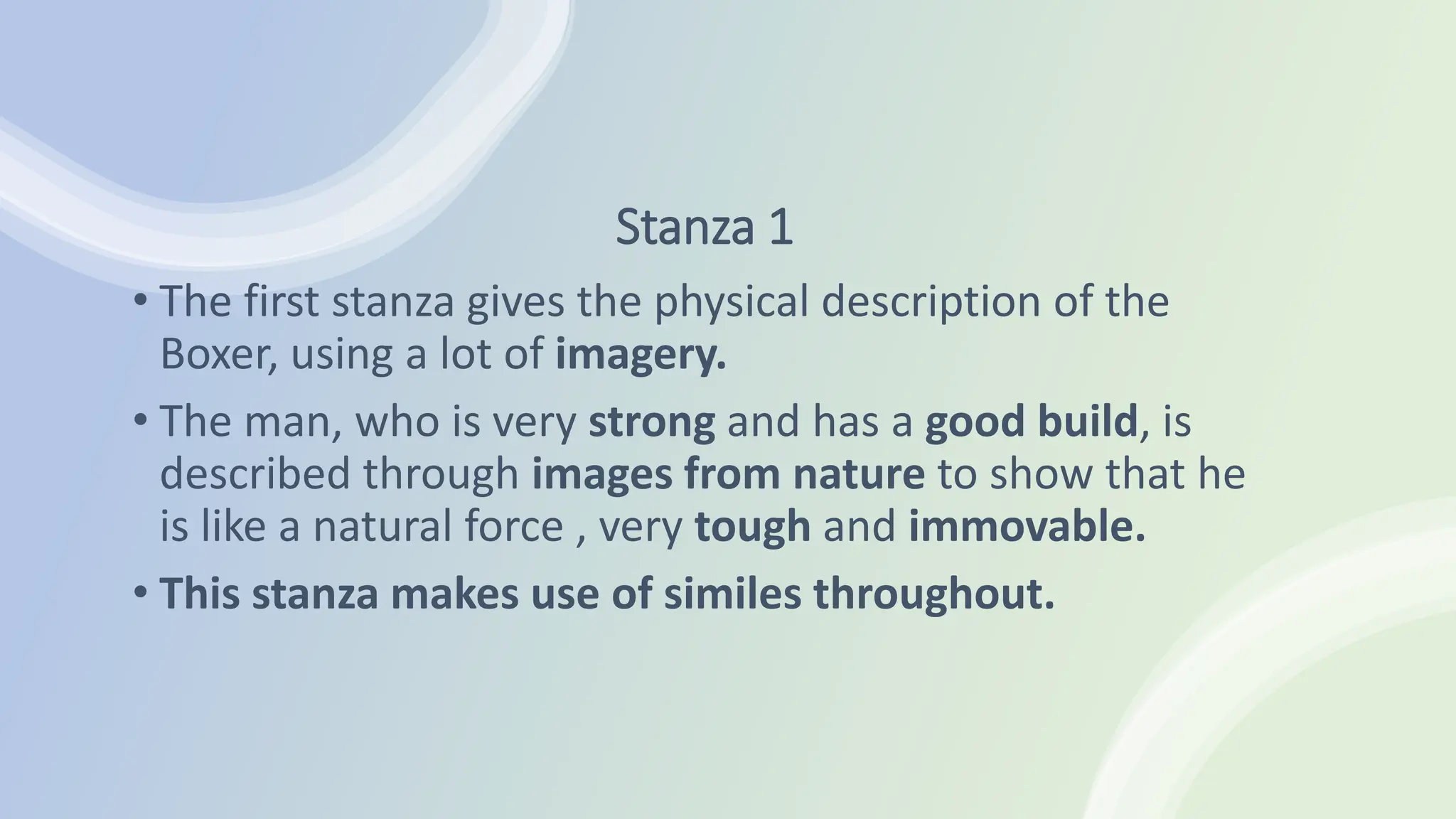 Poetry-unit-The-Boxer (poetry lesson ) | PPTX