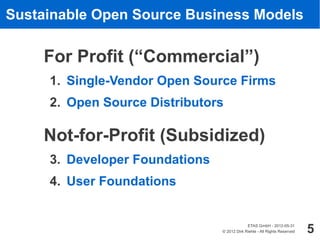 Sustainable Open Source Business Models | PDF | Shareware and Freeware | Computer Software and ...